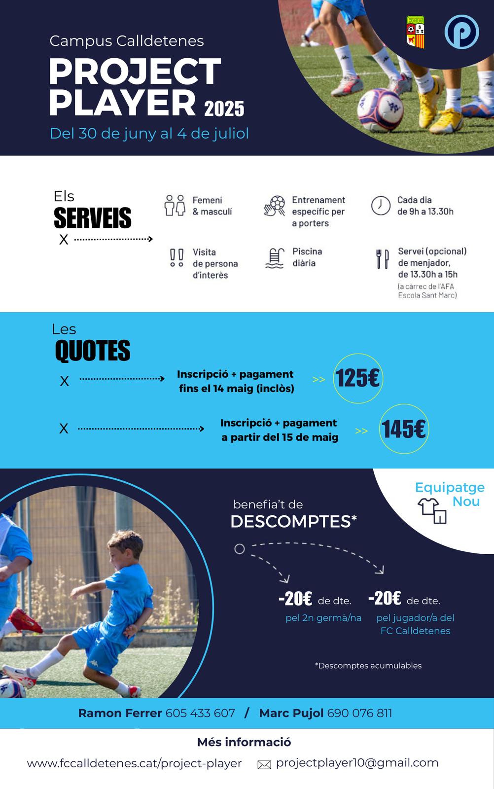 Project Player - FC Calldetenes